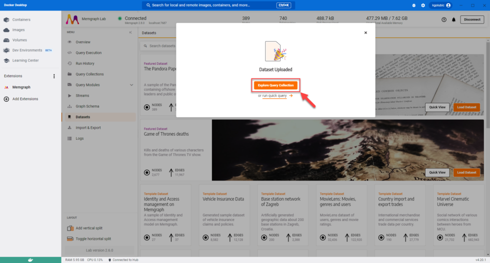 Memgraph Docker Extension: Empowering Real-Time Analytics with High ... Memgraph Docker Extension: Empowering Real-Time Analytics with High ...