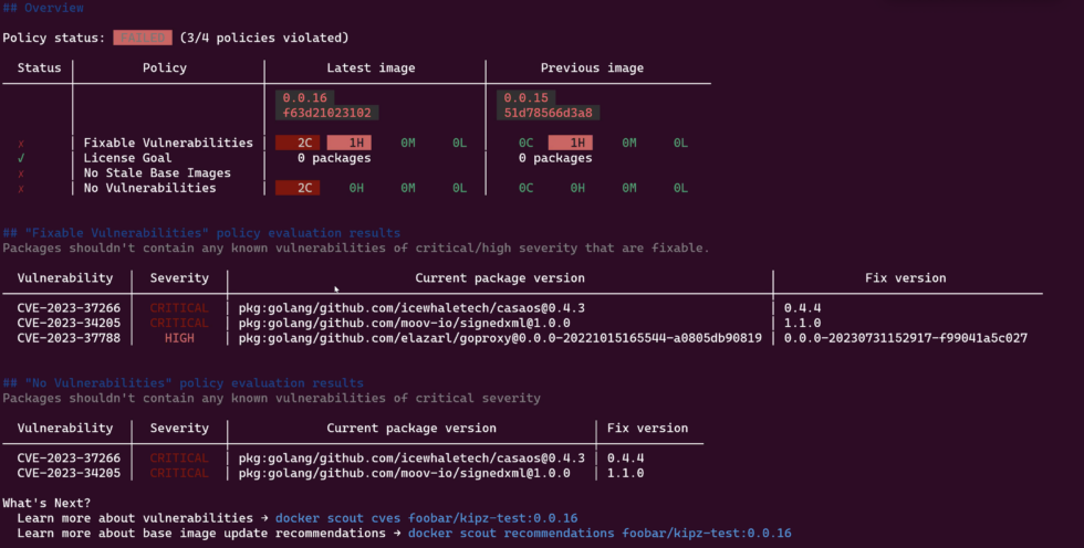 Announcing Docker Scout Ga Actionable Insights For The Software Supply
