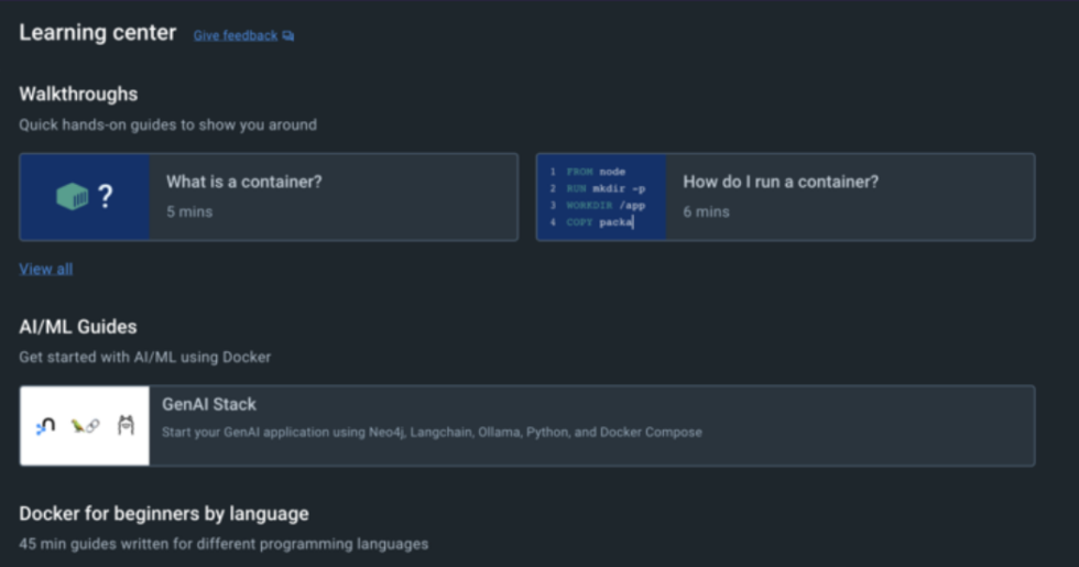 Introducing the Docker GenAI Stack: Streamlined AI/ML Integration Made Easy | Docker