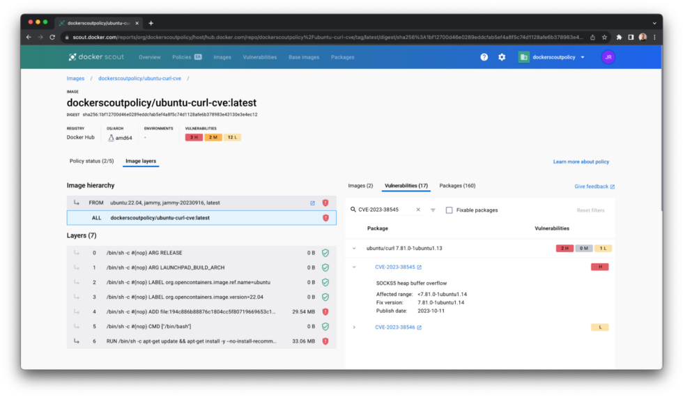 Security Advisory: High Severity Curl Vulnerability | Docker